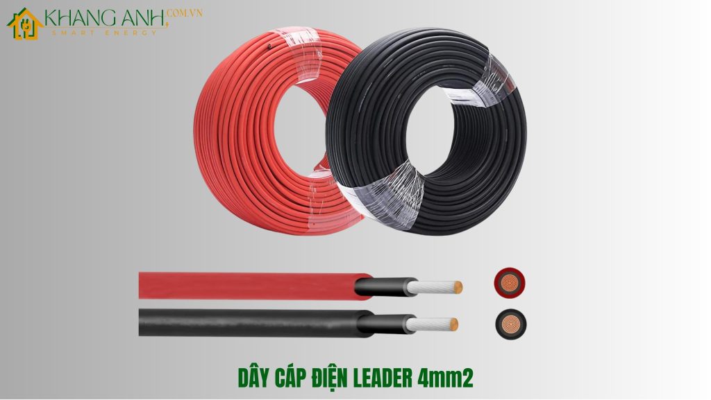 Dây Cáp Điện Mặt Trời Một Chiều DC Leader 4mm2 - CÔNG TY TNHH NĂNG ...