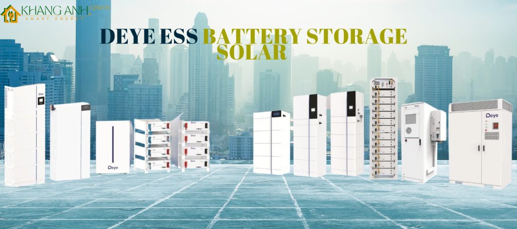 Pin Lưu Trữ Lithium Deye 51,2V 100Ah | SE-G5.1 Pro - CÔNG TY TNHH NĂNG ...