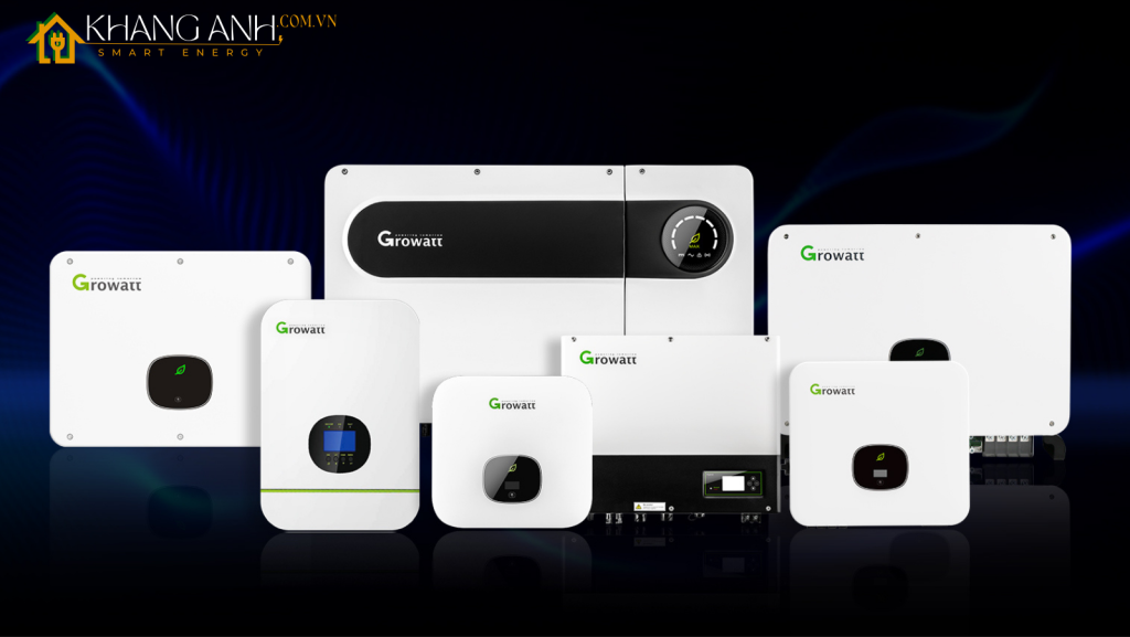 Inverter Growatt 50kW Hòa Lưới Bám Tải 3 Pha | MAC 50KTL3-X LV - CÔNG TY TNHH NĂNG LƯỢNG KHANG ANH