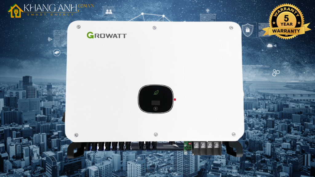 Inverter Growatt 50kW Hòa Lưới Bám Tải 3 Pha | MAC 50KTL3-X LV - CÔNG TY TNHH NĂNG LƯỢNG KHANG ANH