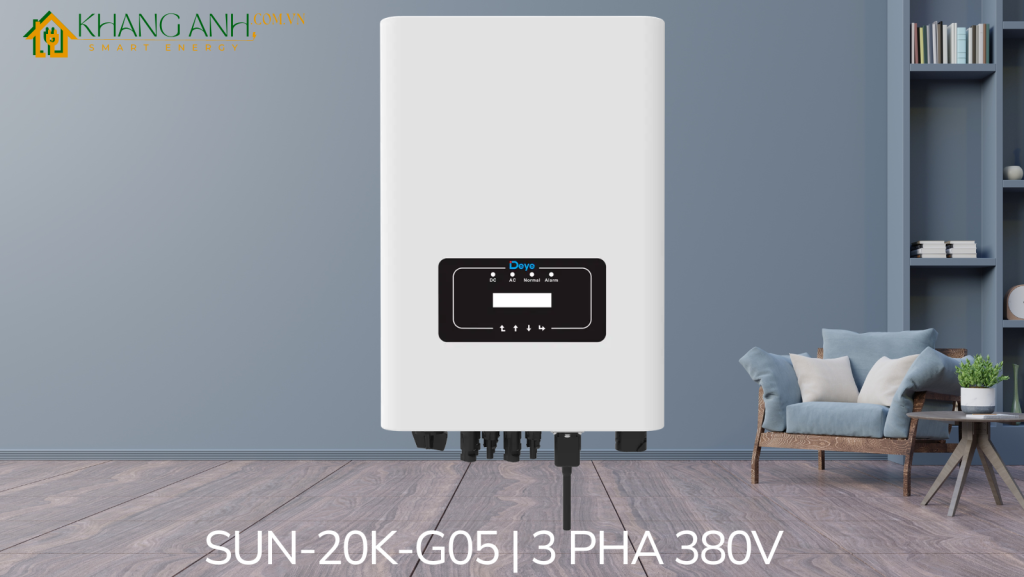 Inverter Hòa Lưới Bám Tải Deye 20KW 3 Pha | SUN-20K-G05 - CÔNG TY TNHH NĂNG LƯỢNG KHANG ANH