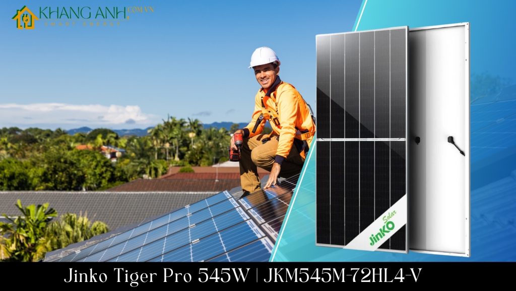 Tấm pin năng lượng mặt trời Jinko Tiger Pro 545W | JKM545M-72HL4-V - CÔNG TY TNHH NĂNG LƯỢNG ...