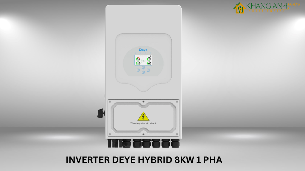 Combo Điện Mặt Trời Hybrid 8kW 1 Pha (Inverter DEYE - Tấm Pin AIKO ...