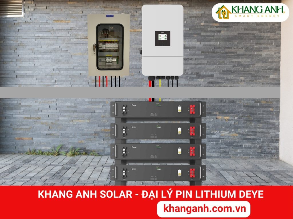 Pin Lithium Deye 10kWh 51.2V 200Ah SE-G10.2 Mới Nhất | Bảo Hành 5 Năm ...