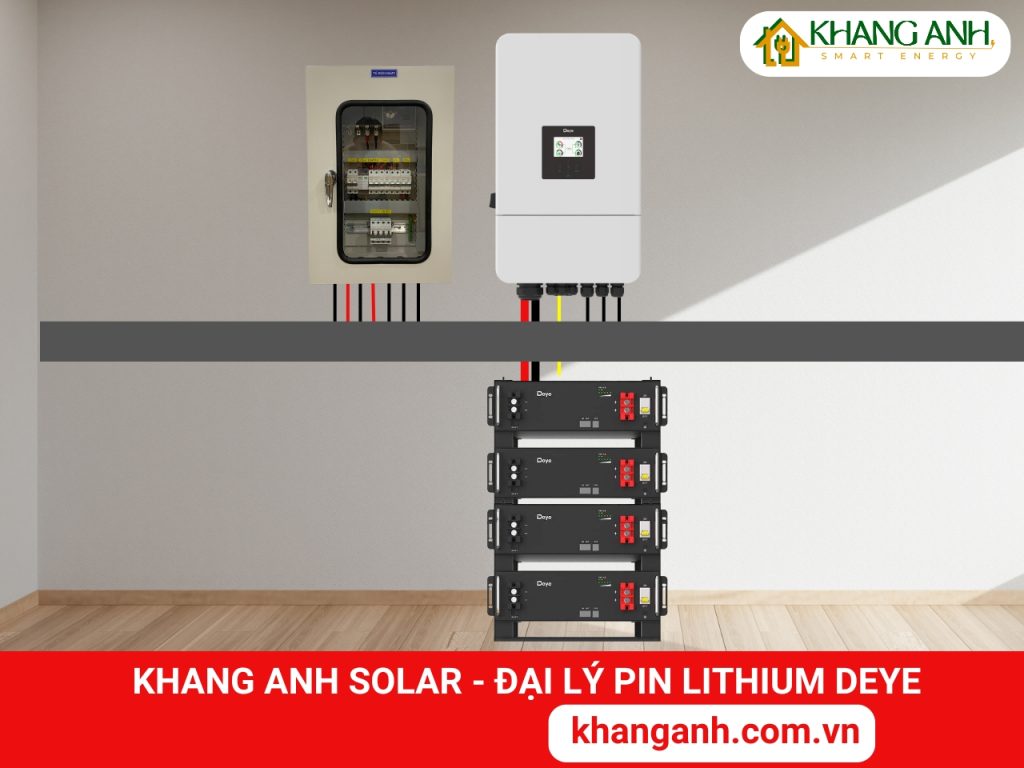 Pin Lithium Deye 5kWh 51.2V 100Ah SE-G5.1 Mới Nhất | Bảo Hành 5 Năm ...